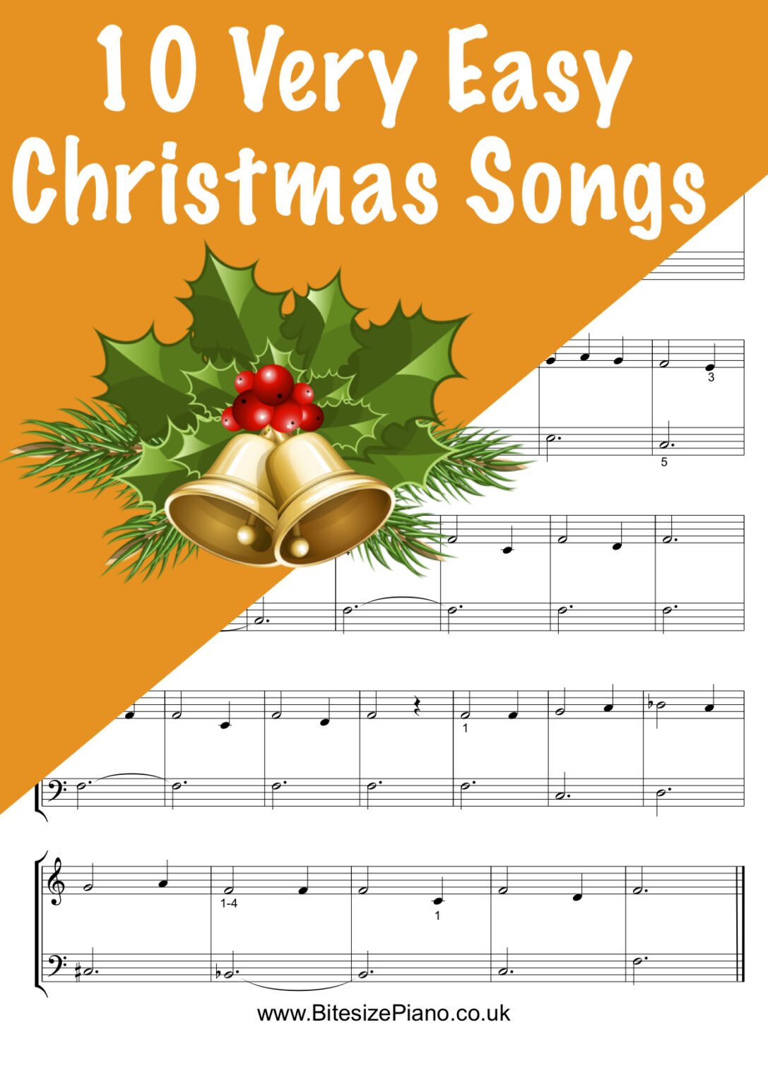 10 Very Easy Christmas Songs For Piano – Bitesize Piano